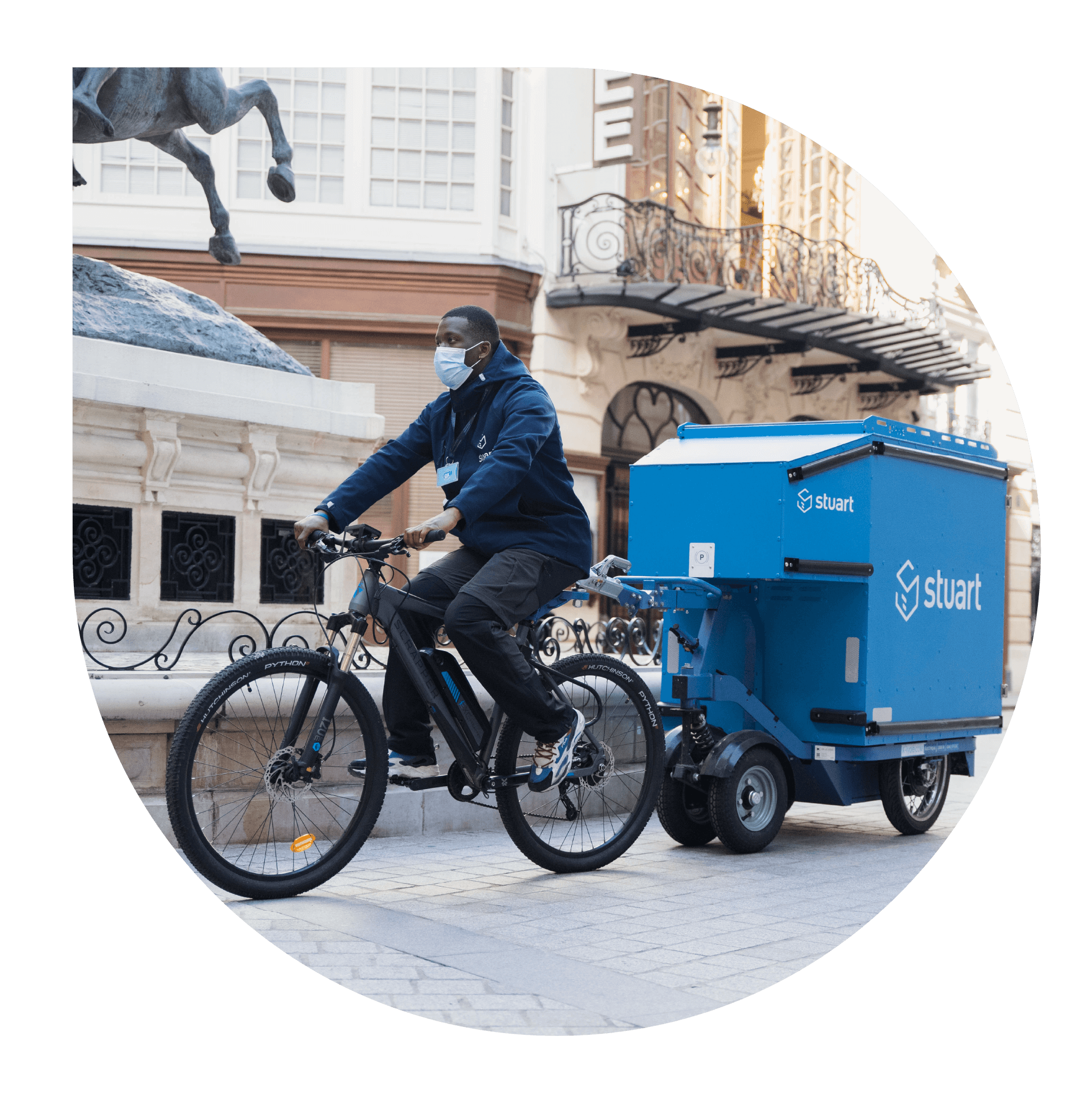 Plateforme de livraison par coursier